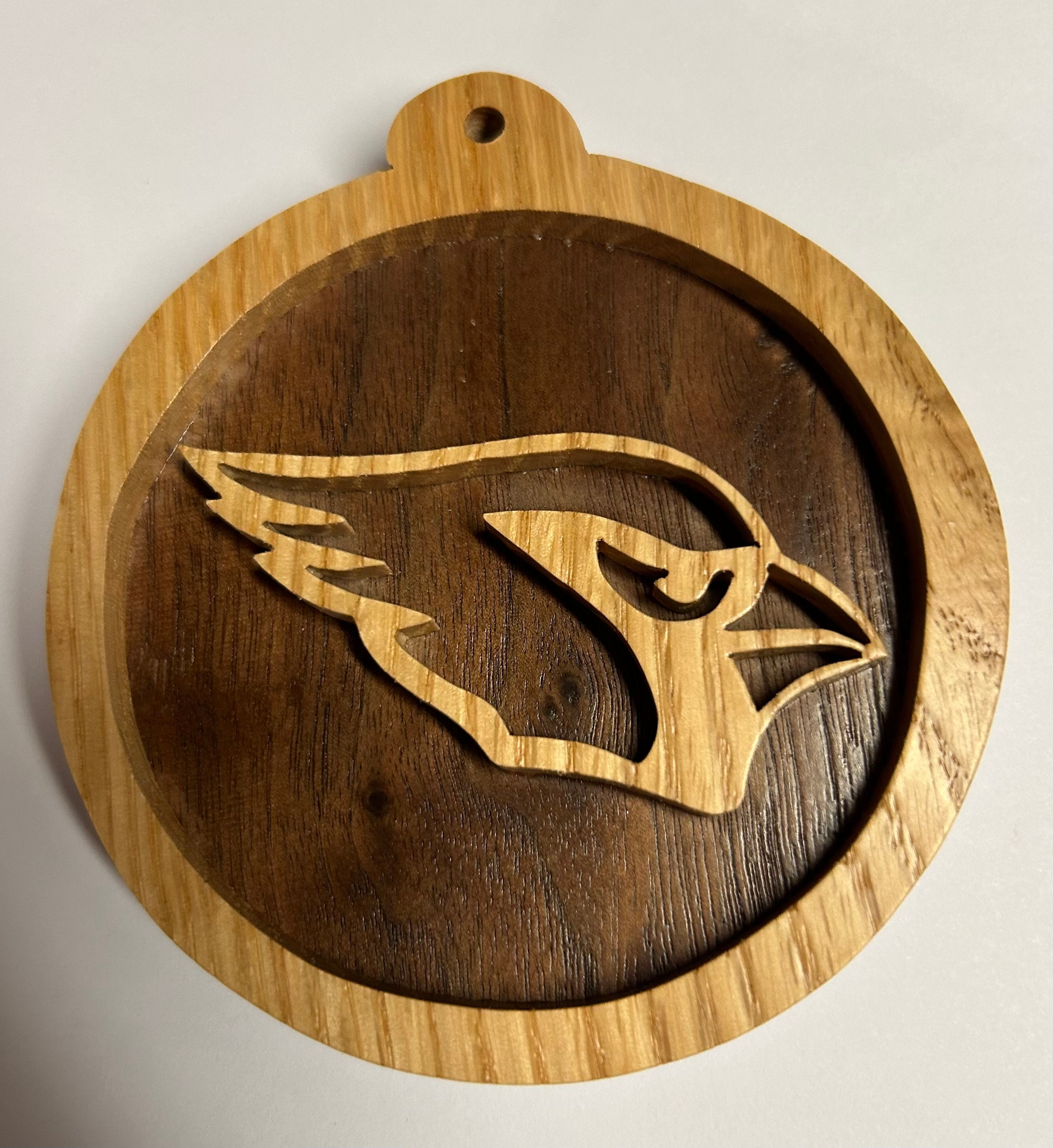 Arizona Cardinals Scroll Saw Cut Ornament - Etsy