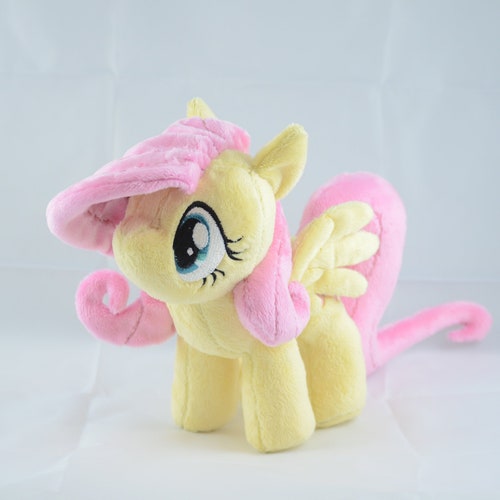 Fluttershy Goth My Little Pony Plush Handmade Plush Pony - Etsy
