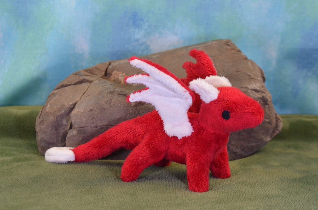 Customizable 4" Dragon Plush - Etsy