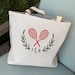 Personalized Tennis Monogram Tote Bag Practical Tennis Gifts - Etsy