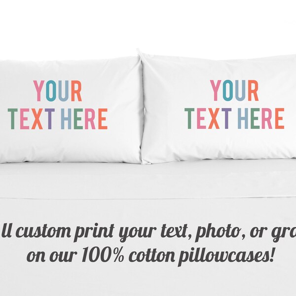 Custom Print Pillow - Etsy