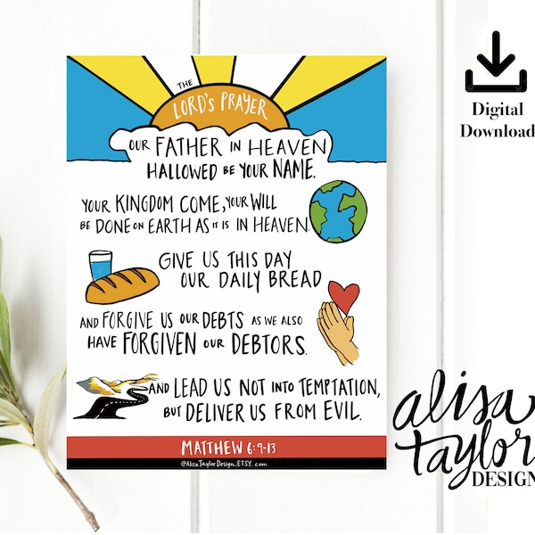 Lords Prayer - Etsy