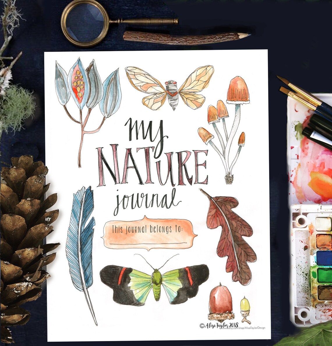 Nature Journal for Kids 8.5 X 11 Charlotte Mason - Etsy