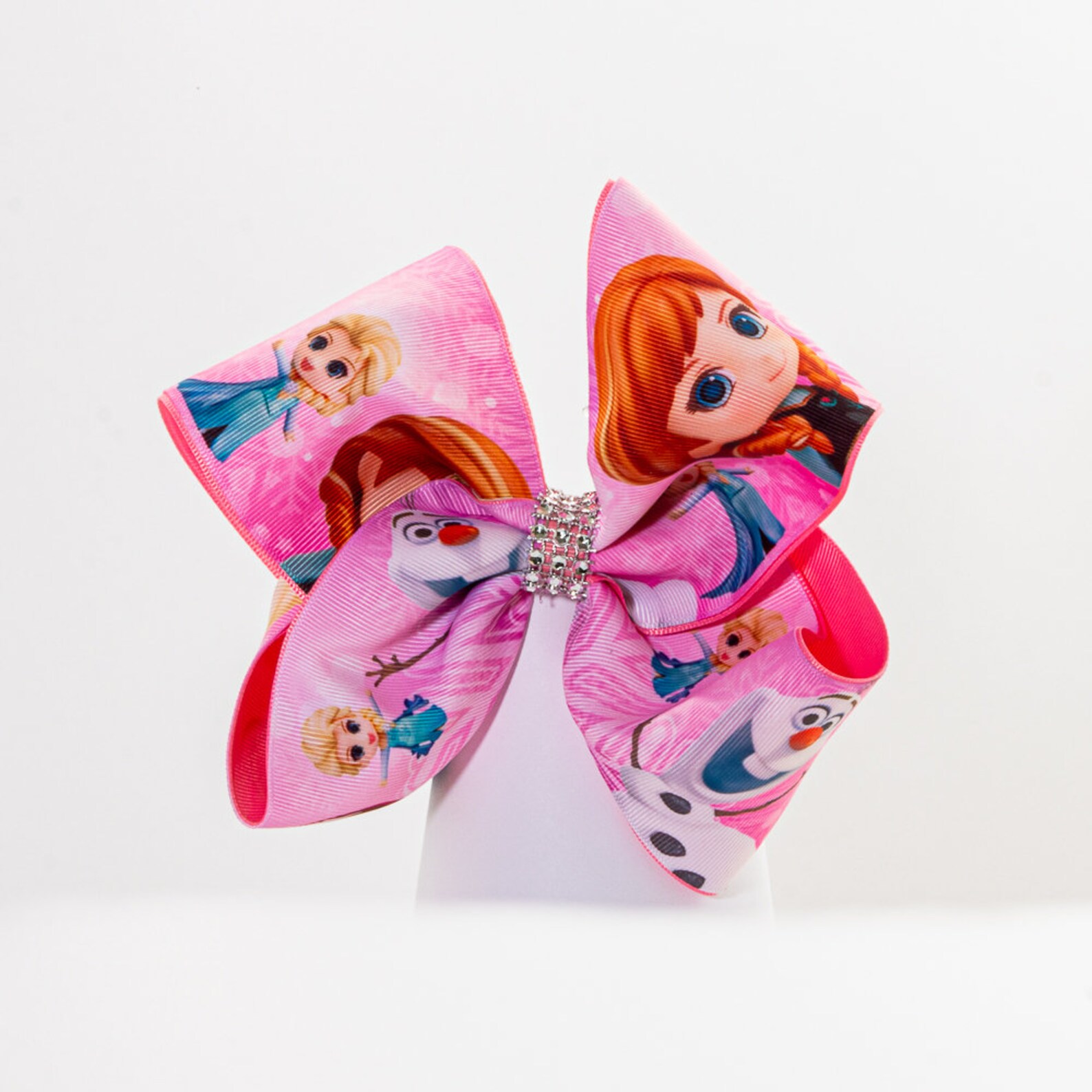 Frozen Bow Large Hair Bows for Girls Boutique Hair Bow Big | Etsy