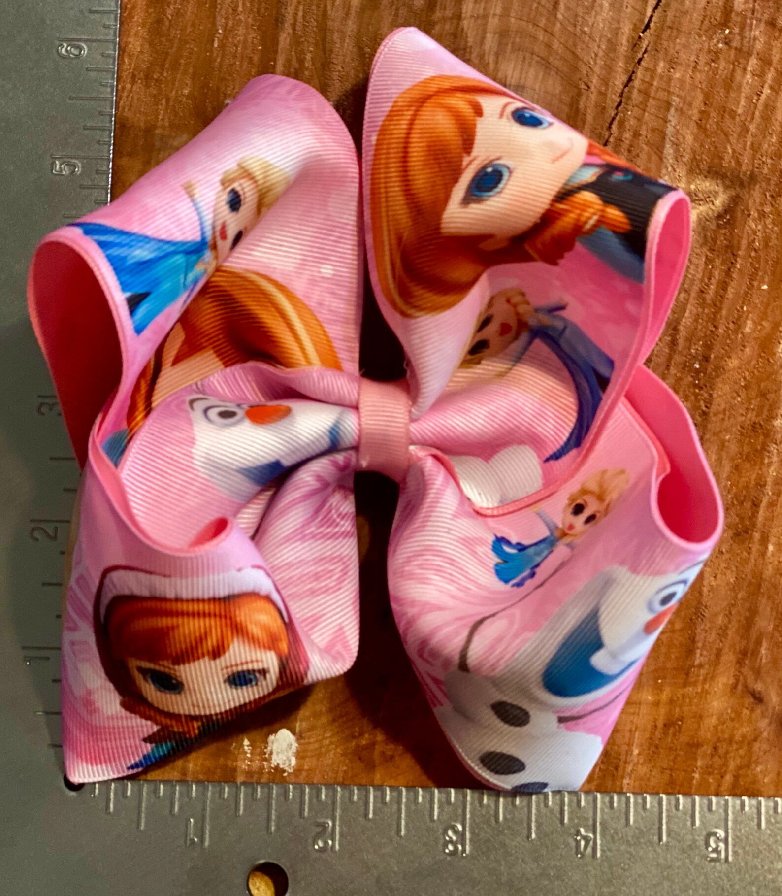 Frozen Bow Large Hair Bows for Girls Boutique Hair Bow Big | Etsy