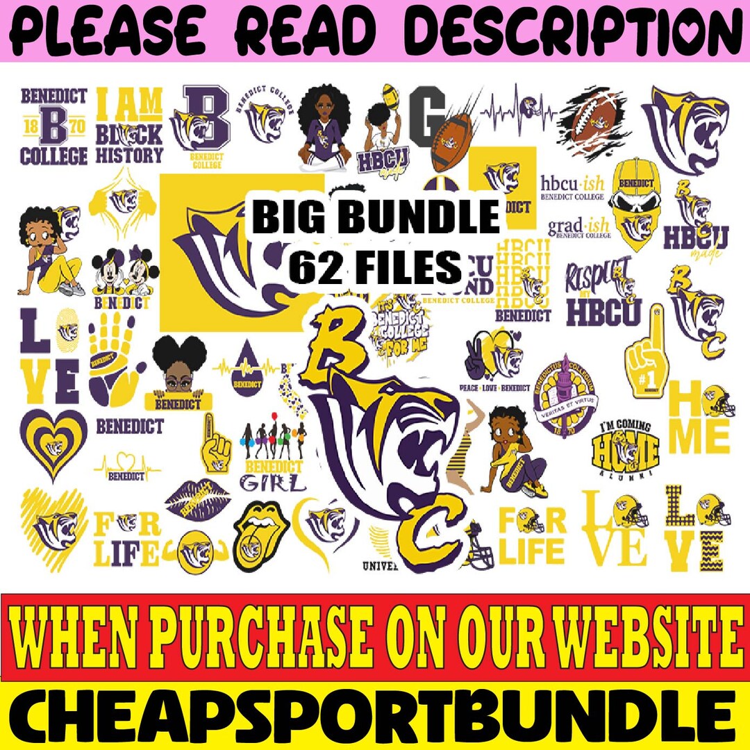 Benedict College Svg HBCU Svg Collections HBCU Svg Football - Etsy