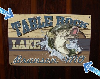 Lake House Sign Custom Vintage Personalize Tin Sign | Etsy