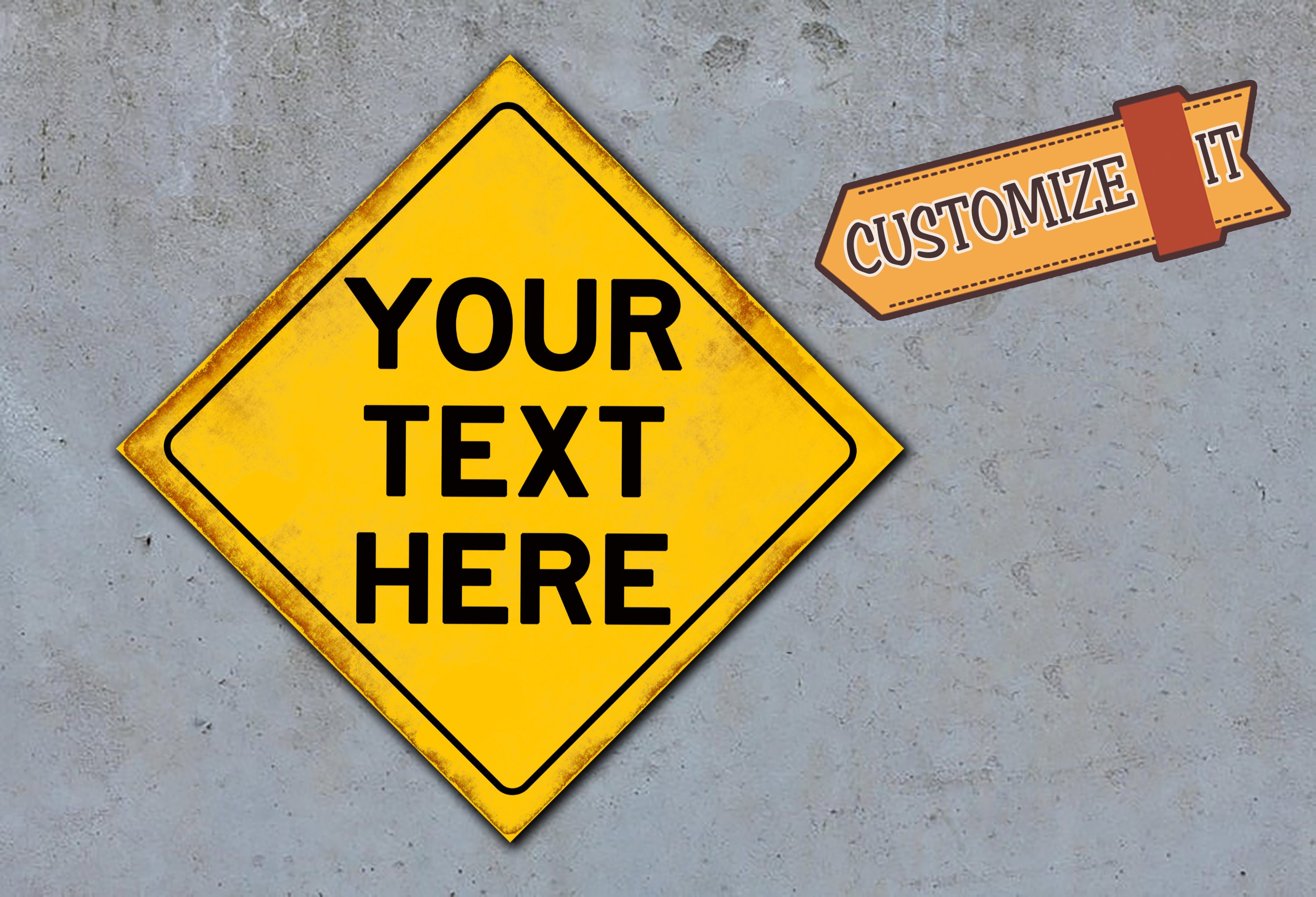 Custom Road Signs - Etsy