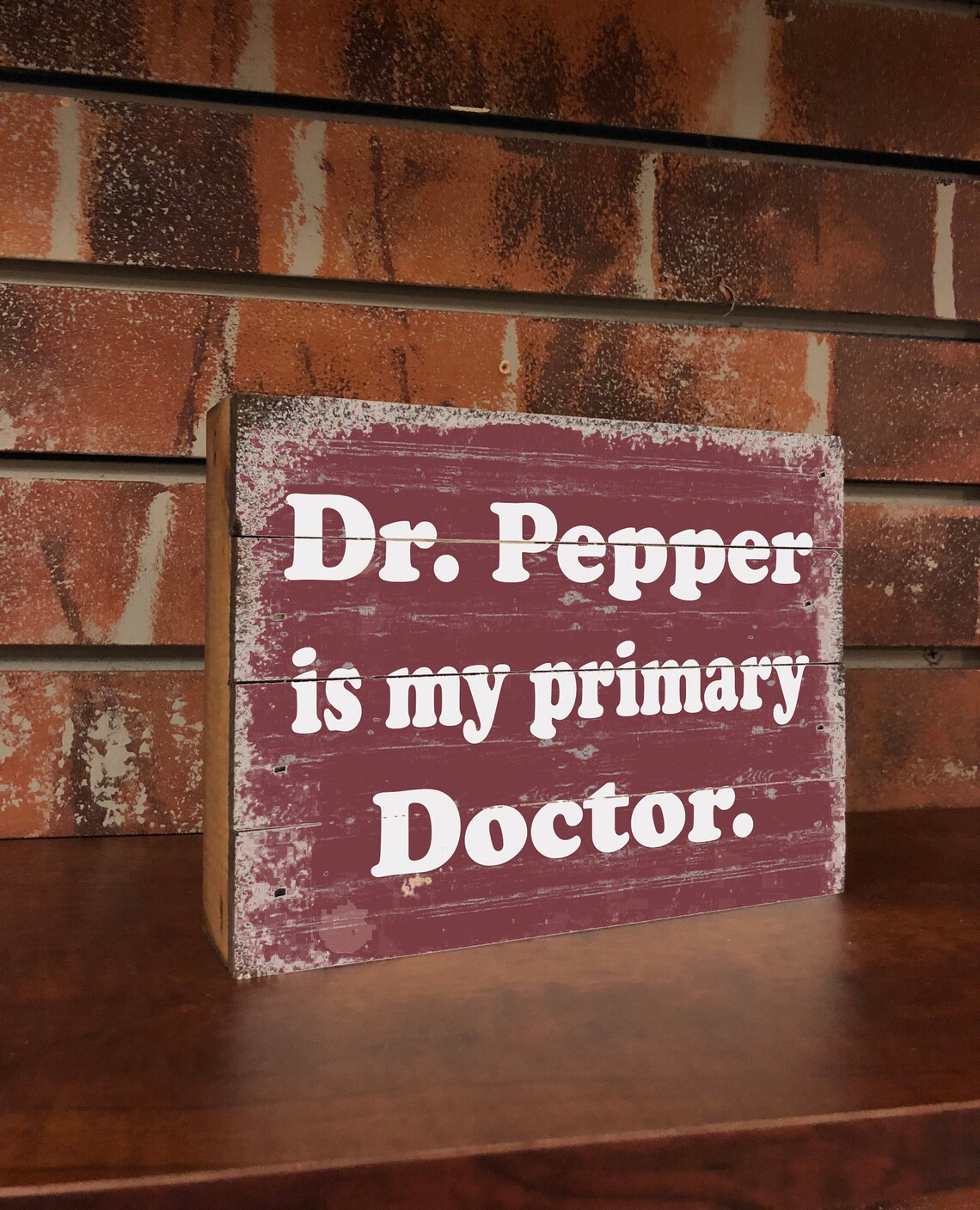 Vintage Dr. Pepper Sign Wood Box Sign - Etsy