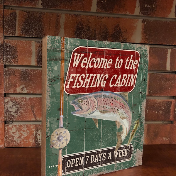 Fishing Cabin - Etsy