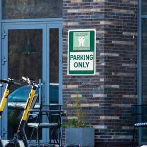Custom Parking Only Signs - Outdoor Metal - Etsy