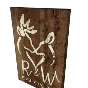 Couples Wedding Sign - Deer Hunting - Etsy
