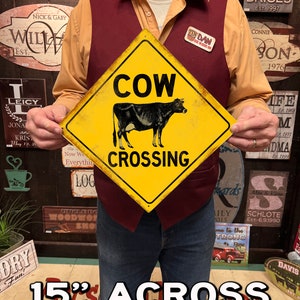 Farm Animals Crossing Sign - Etsy