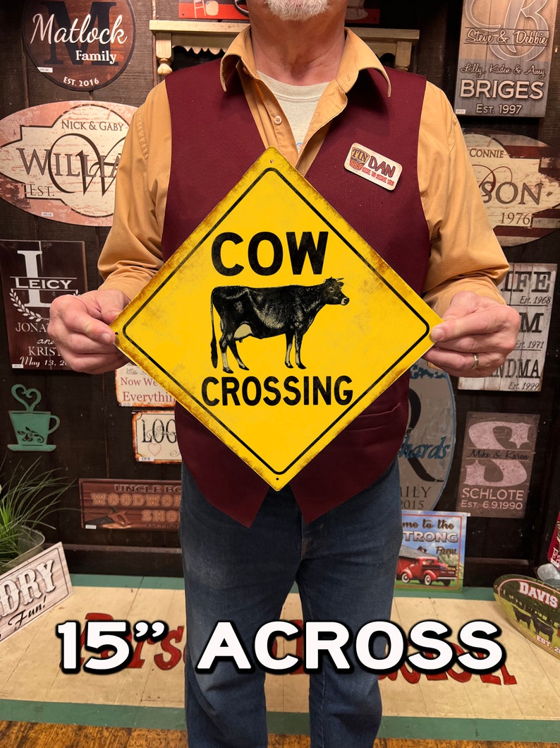 Farm Animals Crossing Sign - Etsy