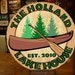 Vintage Lake House Sign With Canoe - Personalized - Etsy