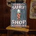 Custom Vintage Surf Shop Sign FREE Personalization - Etsy