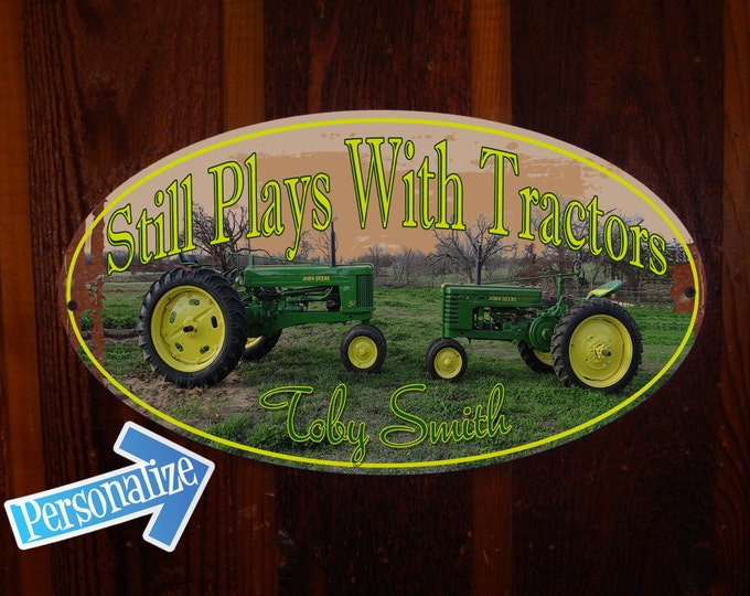 Metal Farm Sign, Personalized Farm Sign, Custom Farm Sign, Green ...