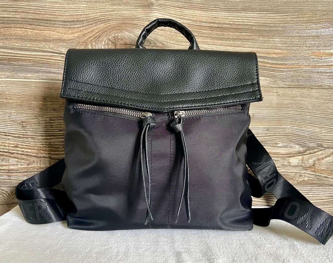 Vintage BOTKIER Black Backpack Daypack Shoulder Bag Ship Free - Etsy