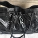 Vintage MITZI BAKER Black Leather Cowhide Trim Satchel Shoulder Bag ...