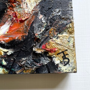 Chaos - Joanne Stowell - Oil Painting on Wood Panel - Etsy