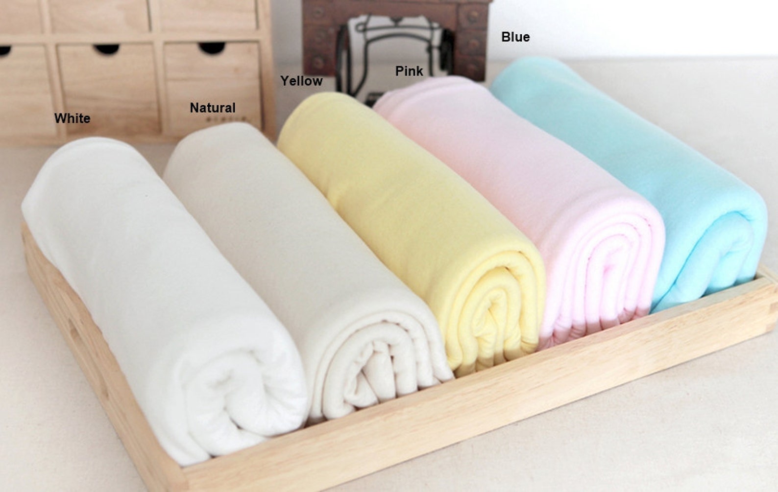 Pointelle Knit Fabric in 5 Colors By The Yard | Etsy