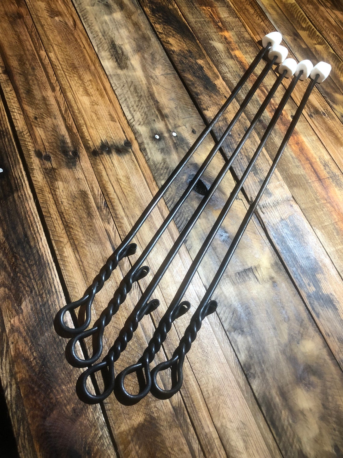 10 Hand Forged Roasting Sticks - Etsy