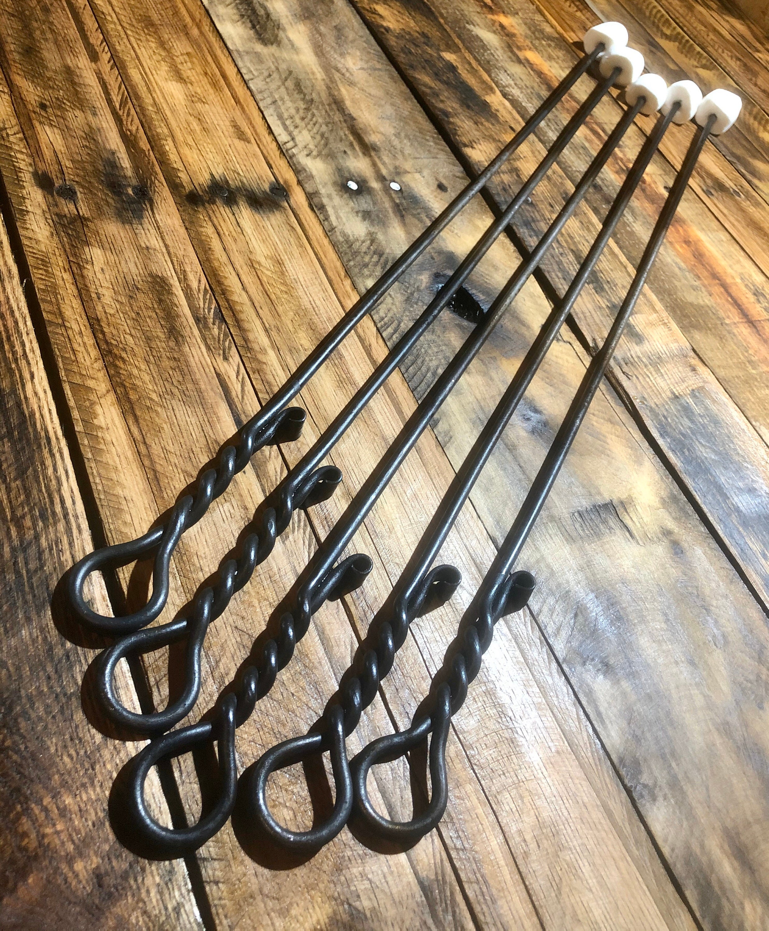 Hand Forged Roasting Sticks - Etsy