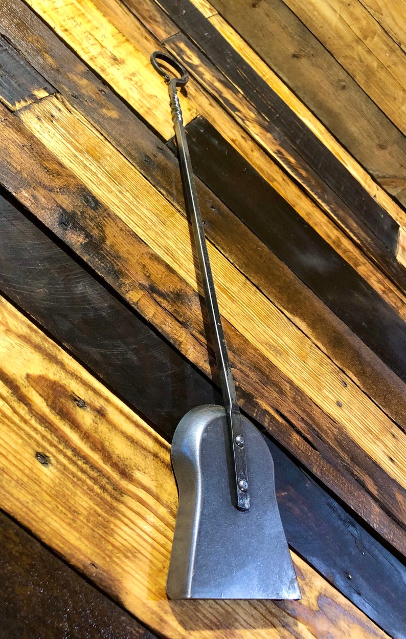 Hand Forged Fireplace Shovel - Etsy