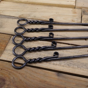 Hand Forged Roasting Sticks - Etsy