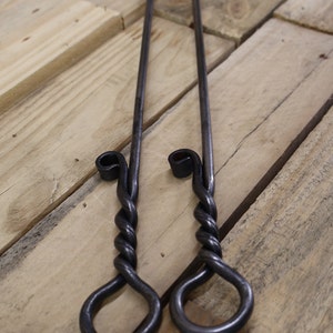 10 Hand Forged Roasting Sticks - Etsy
