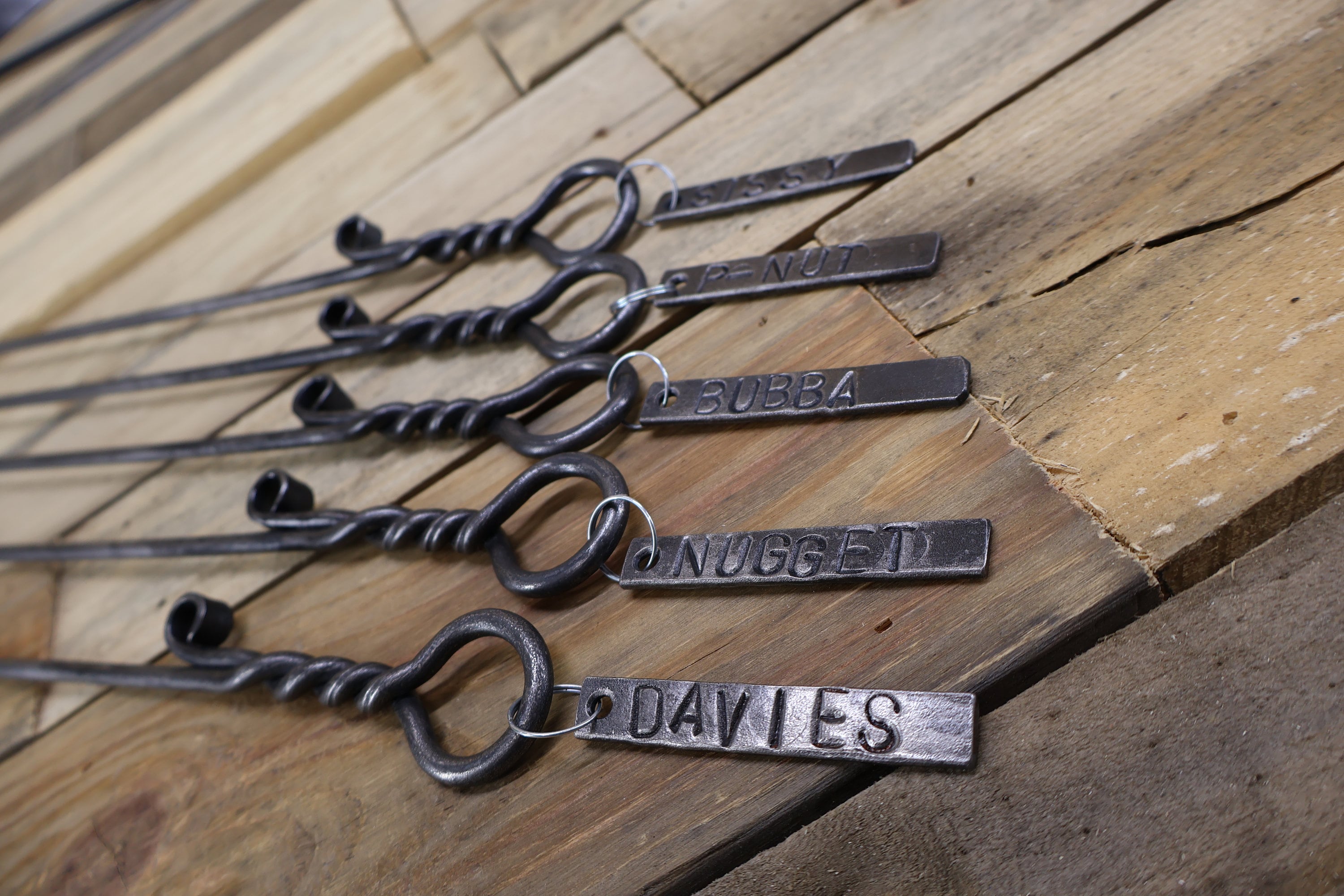 Hand Forged Roasting Sticks - Etsy