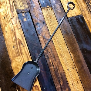 Hand Forged Fireplace Shovel - Etsy