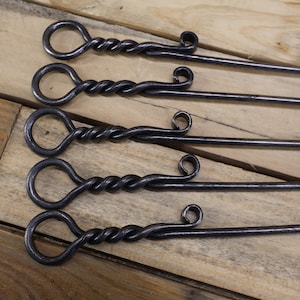 10 Hand Forged Roasting Sticks - Etsy