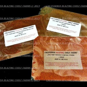 1 Ounce 100% Pure Ghost Pepper Powder Fiery HOT! Proudly Made in the U ...