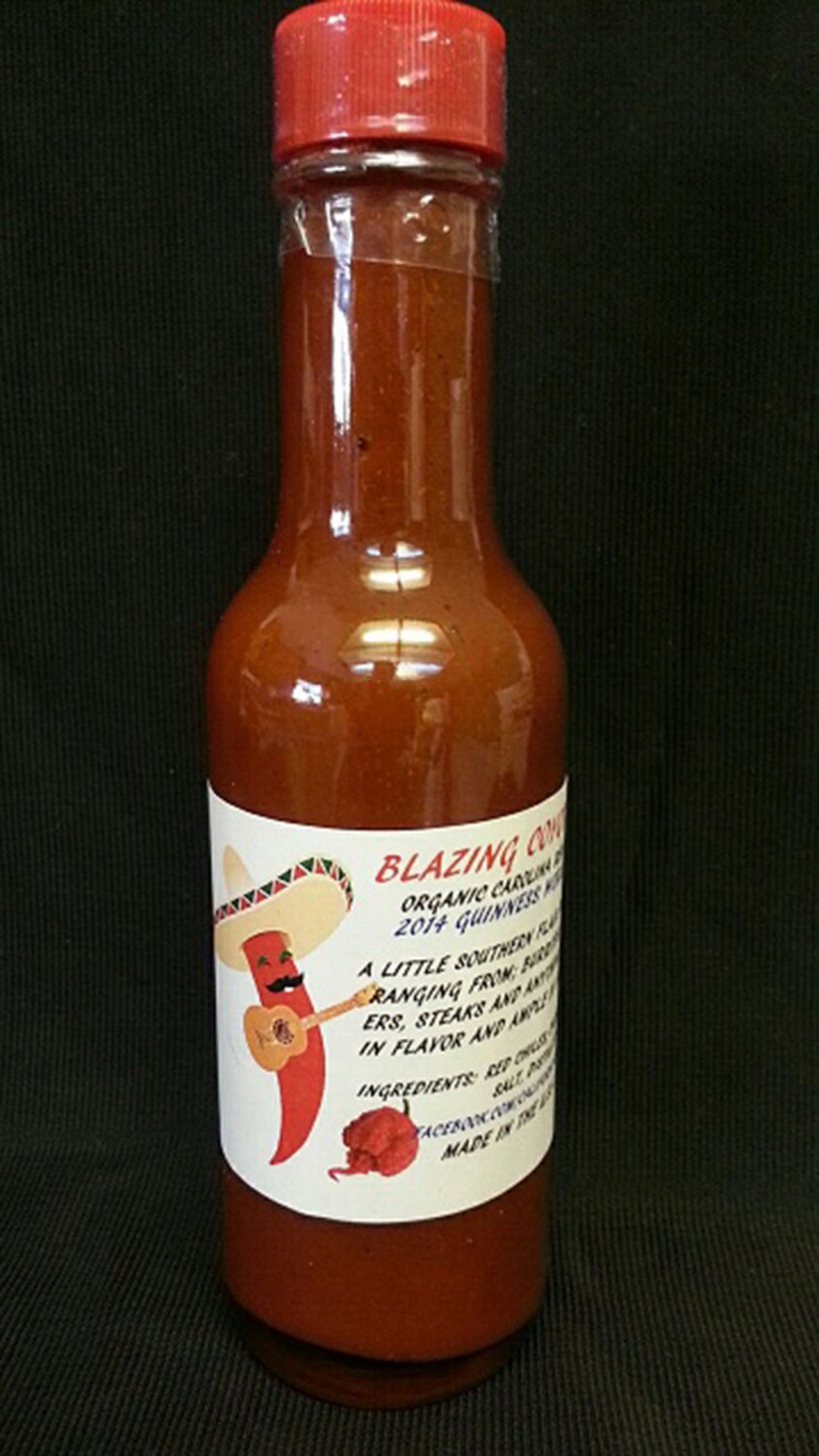 Organic Carolina Reaper Hot Sauce Salsa Picante~5 Oz.! World's Hottest ...