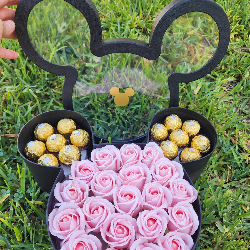 Mickey Mouse Flower Bouquet - Etsy