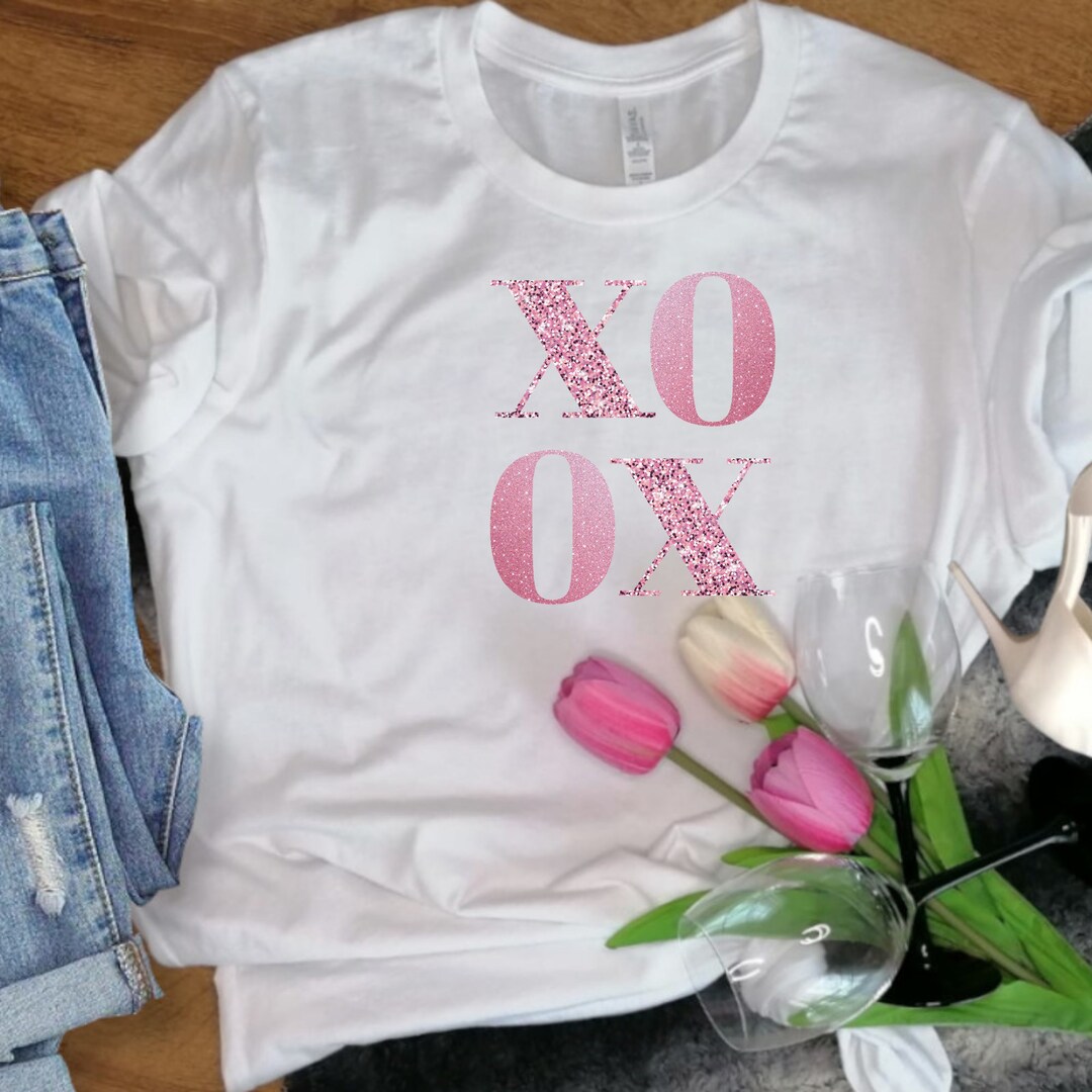 XOXO Valentine's Day Shirt, Xoxo Cute Shirt, Girlfriend Valentine Gift ...