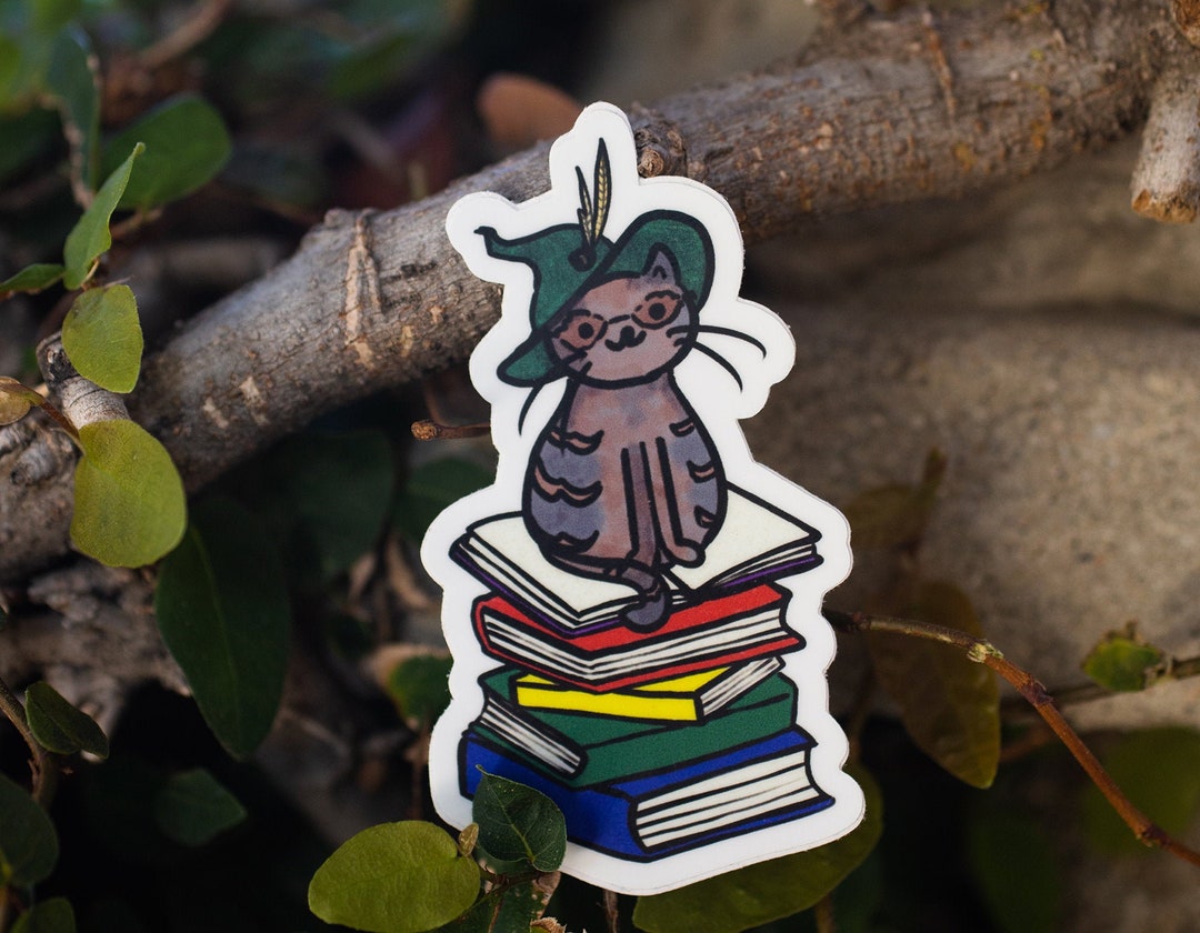 Little Professor Sticker | Die-cut Vinyl Sticker Water Bottle Magic ...