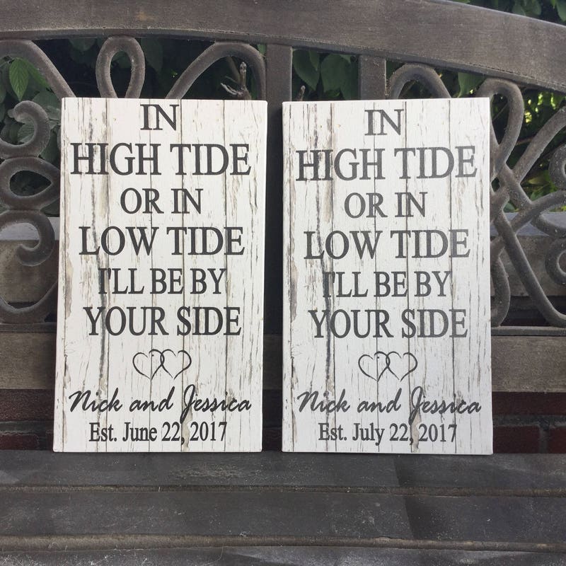 High Tide Sign - Etsy