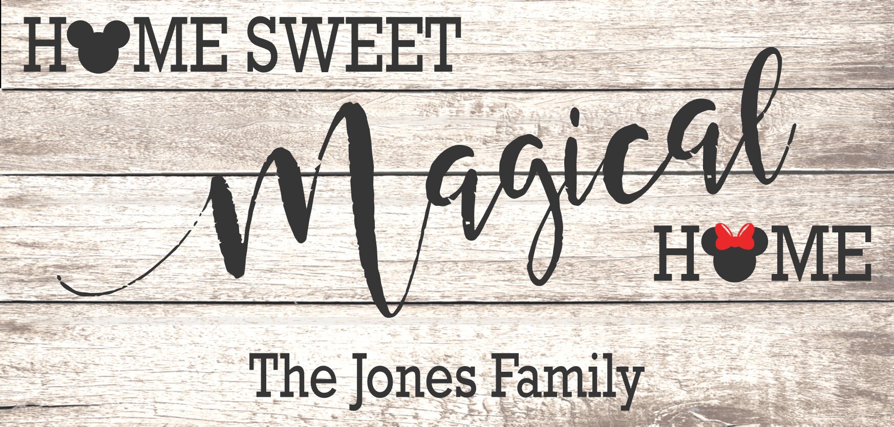 Home Sweet Magical Home, Disney Themed, Handcrafted Gift, Artisan ...