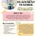 Student Teacher Introduction Template | Editable Canva Design (A4 & US ...