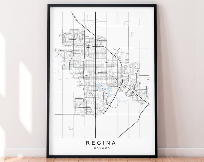 Regina RCMP Horse Print | Map of Regina Saskatchewan | Digital Download ...