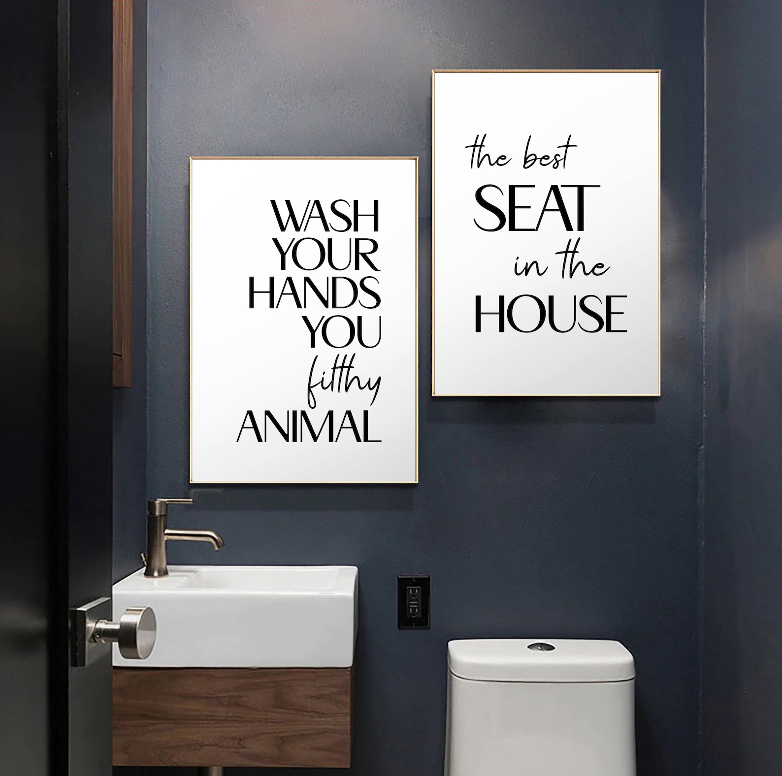 Bathroom Print Unframed Print Poster Home Décor Gift | Etsy