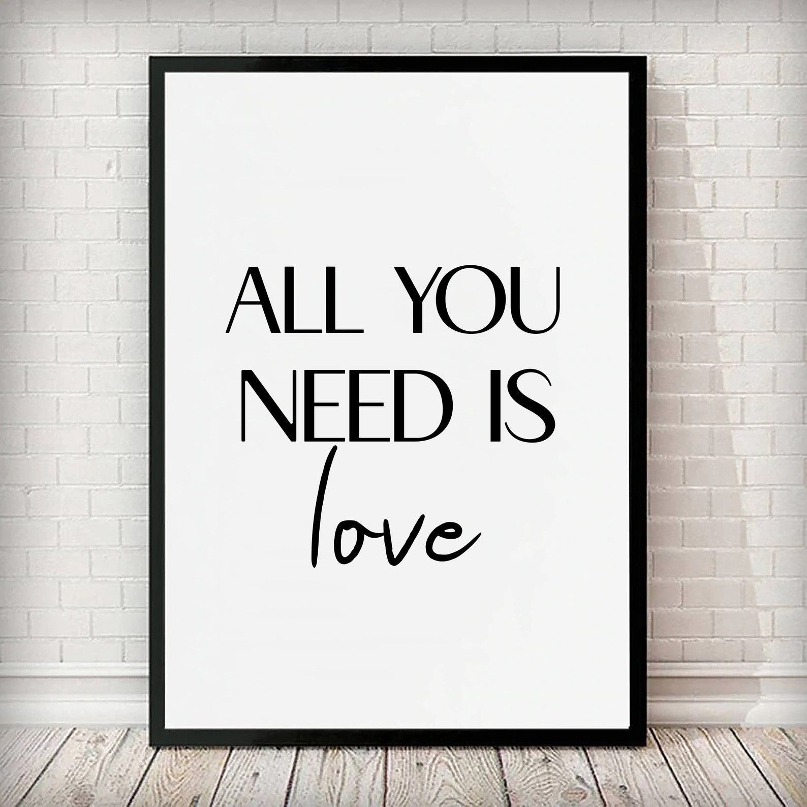 Inspirational Positive Motivational Message Print Poster Home - Etsy