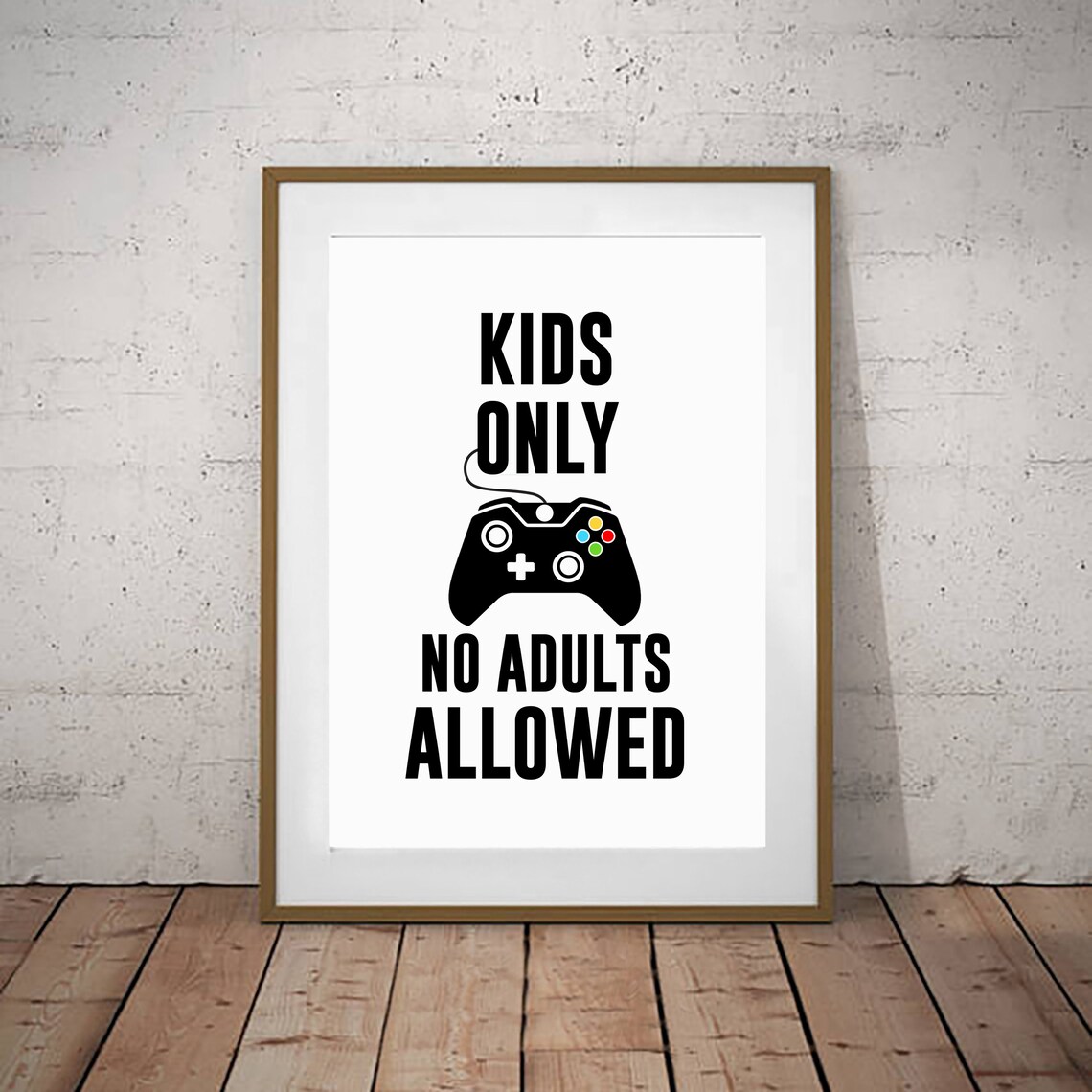 Set of 6 Gaming Prints Posters Kids Children X Game Room Wall - Etsy
