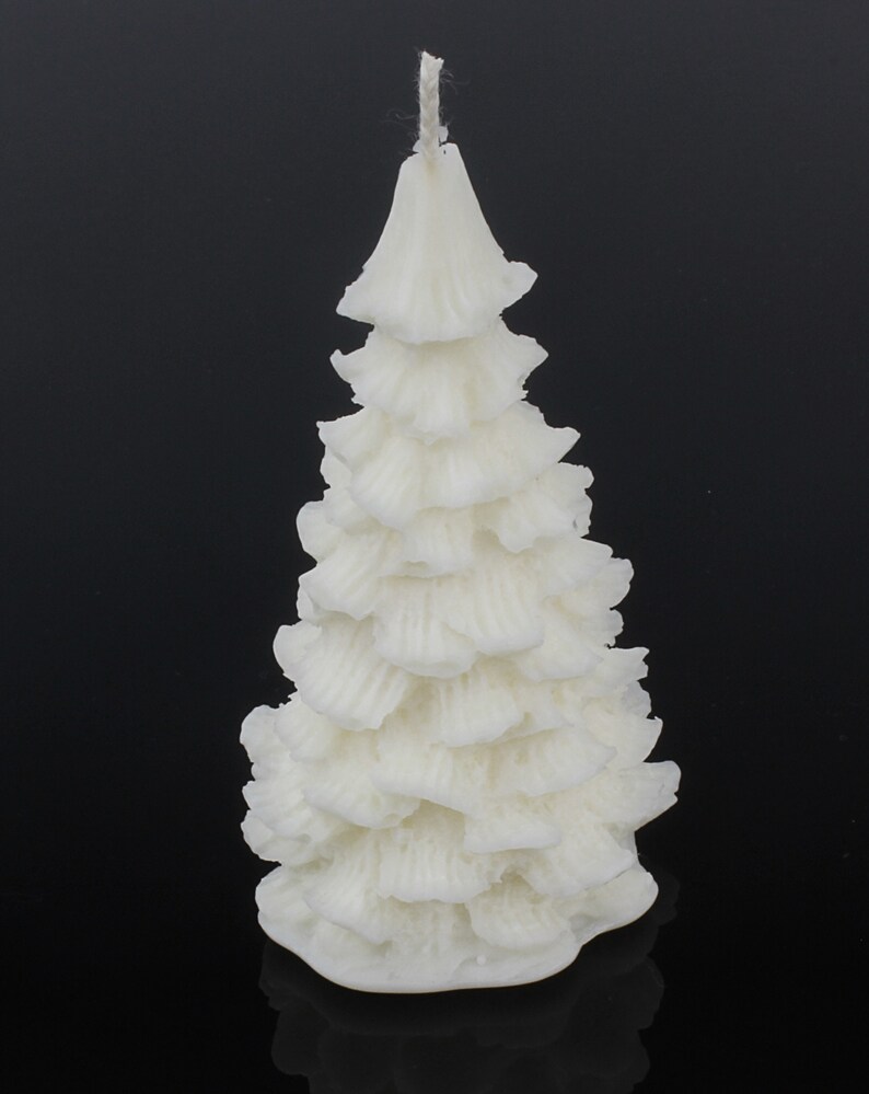 10pcs White Forest Woods Handmade 100% White Beeswax Tree Cute Fun ...