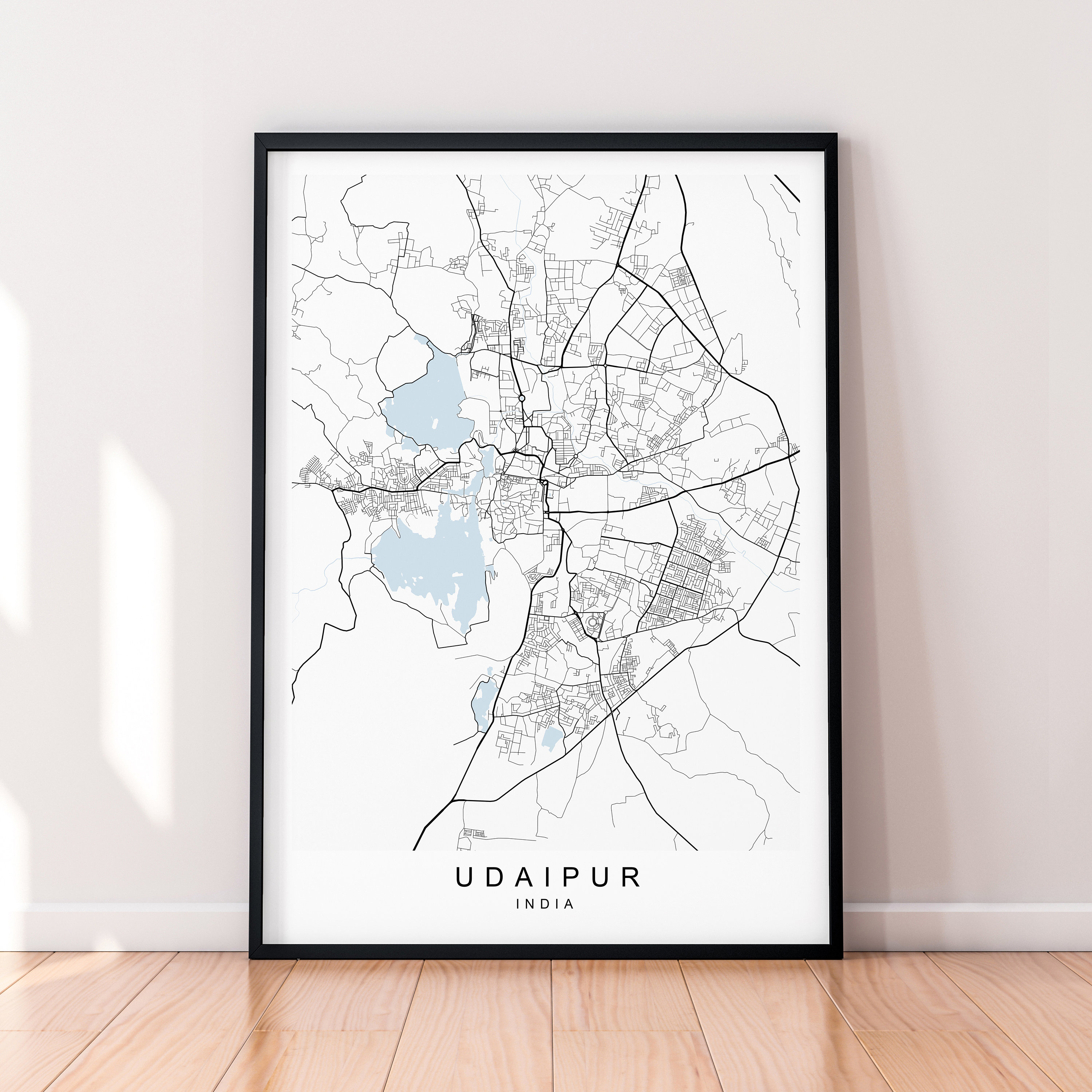 Udaipur Map