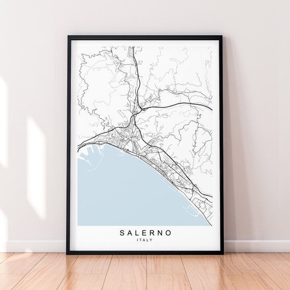 Salerno Map Paper