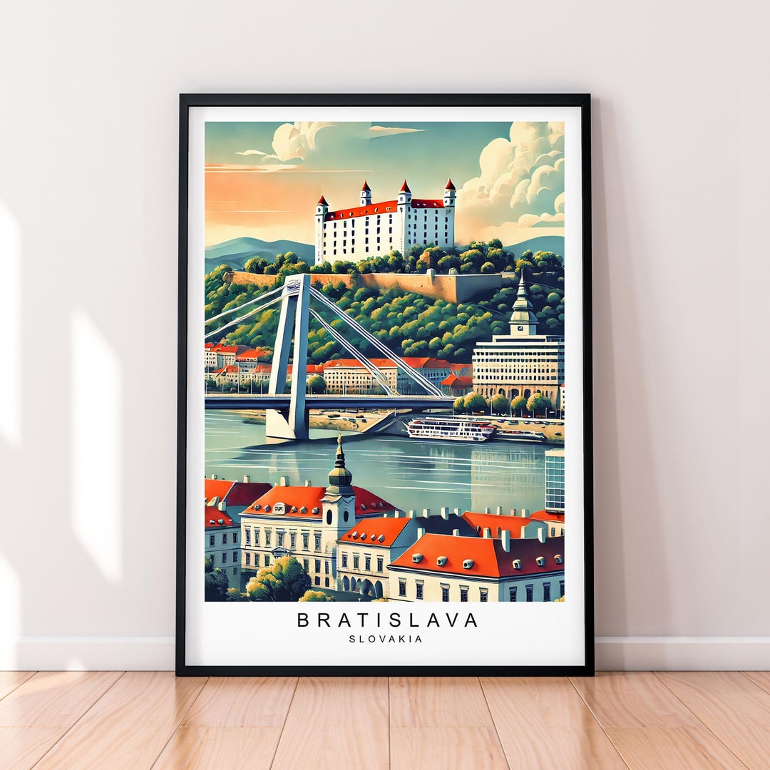 Bratislava Beautiful Nature Art Print Wall Decor Bratislava Slovakia ...