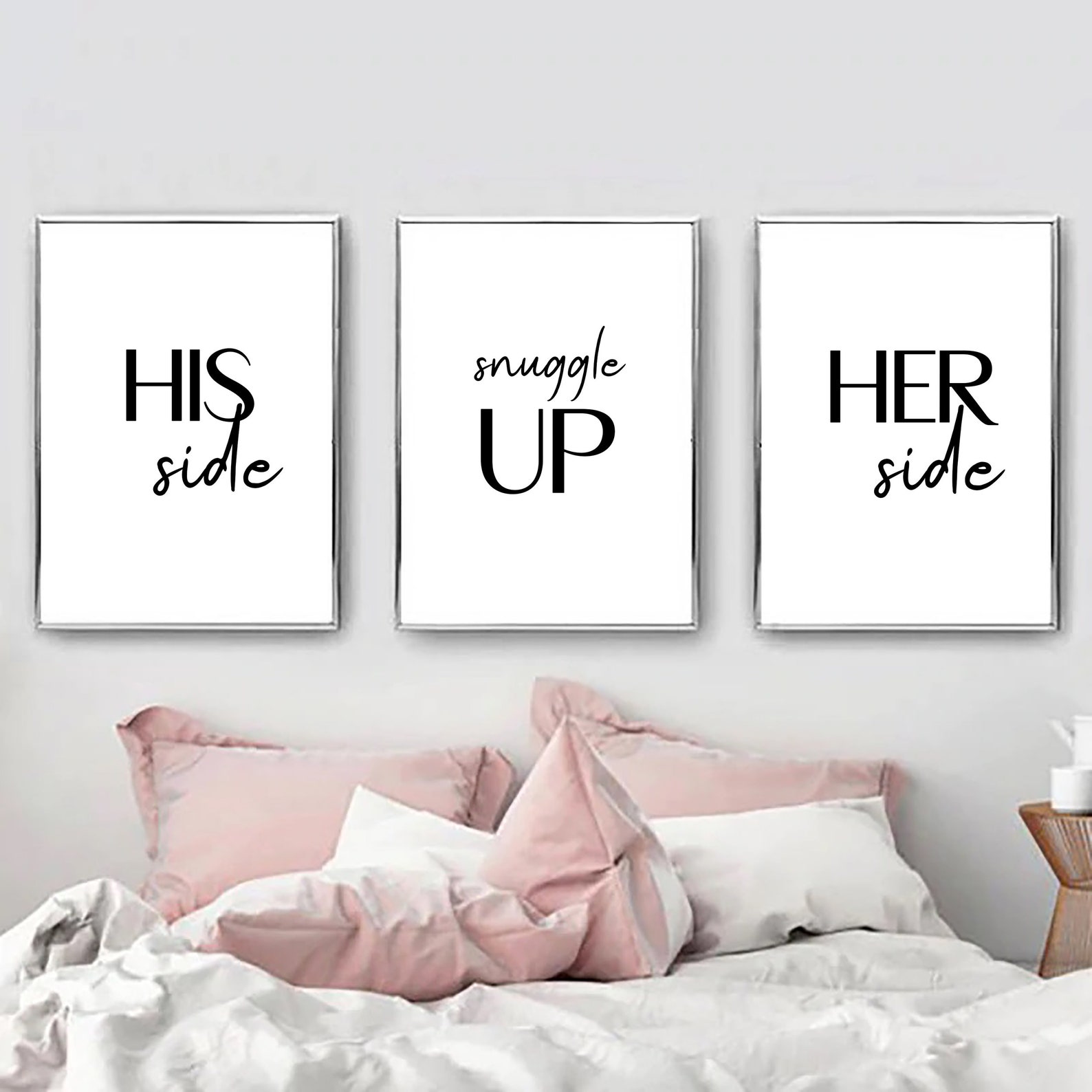 Bedroom Prints Posters Home Décor Gift Typography Prints Gift Unframed ...